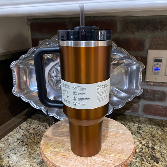 Stanley | Dining | Stanley 4 Oz Quencher H20 Flowstate Tumbler Maple ...